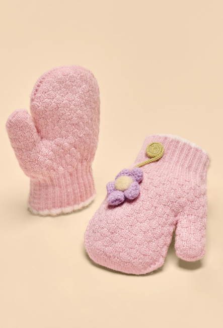 Powder Pals Mittens - Perfect Pansy in Pink – SunStruck Gift Boutique